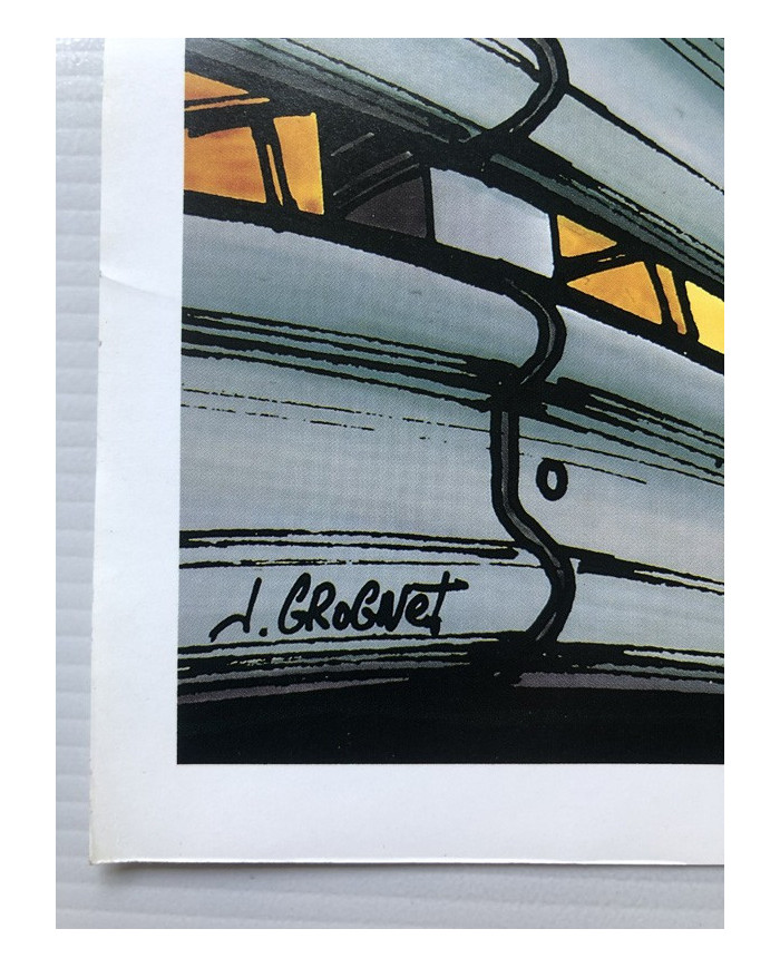 Poster of the 44th Monaco F1 Grand Prix 1986