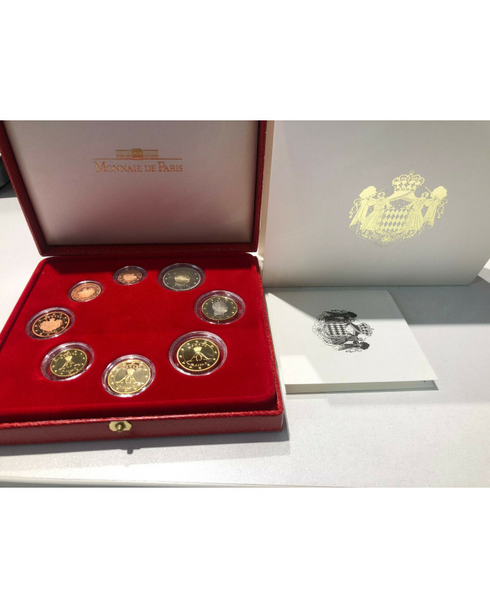 Monaco BE 2006 1 cent à 2 Euro